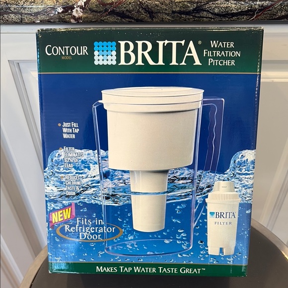 Brita | Kitchen | New Brita Water Filtration Pitcher 2 Gallon Standard ...